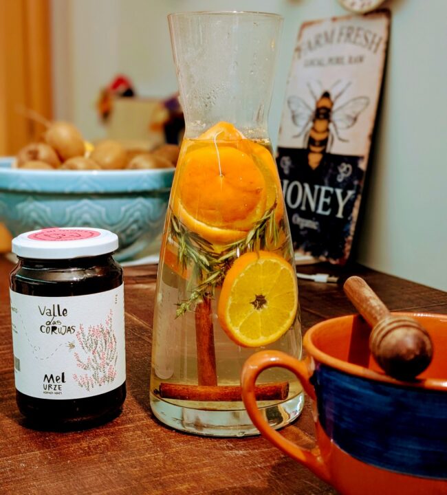 Mel de Urze e Laranja - Infusão para o Frio - Valle das Corujas