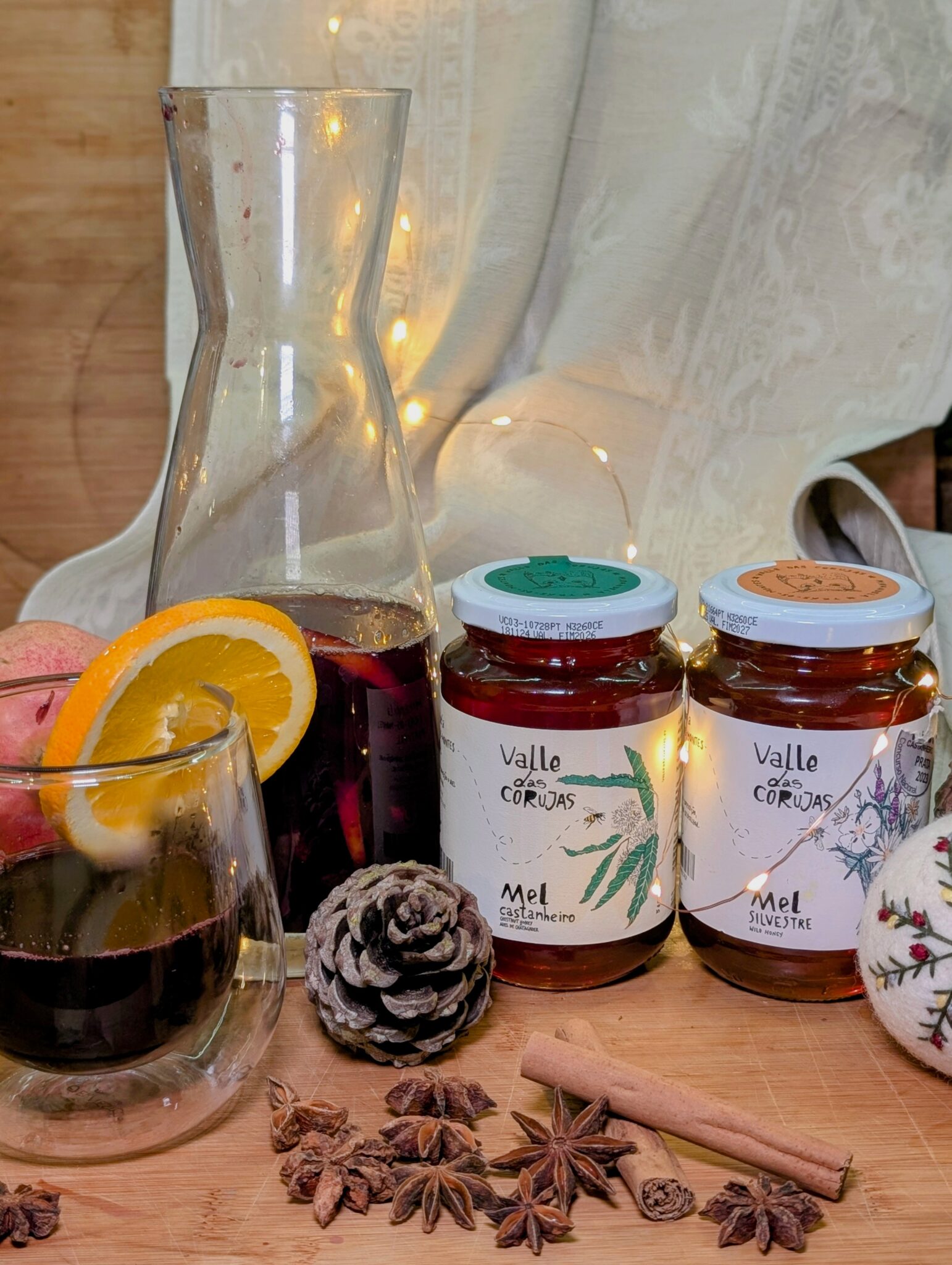 Receita de Vinho Quente com Mel - Valle das Corujas